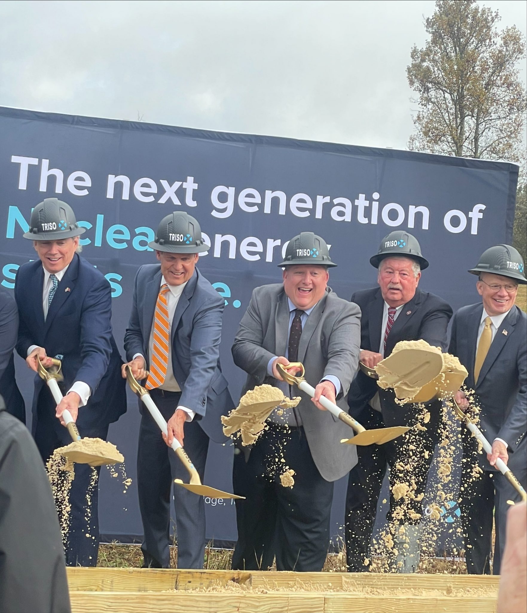 TRISO-X holds groundbreaking for next generation nuclear facility in ...