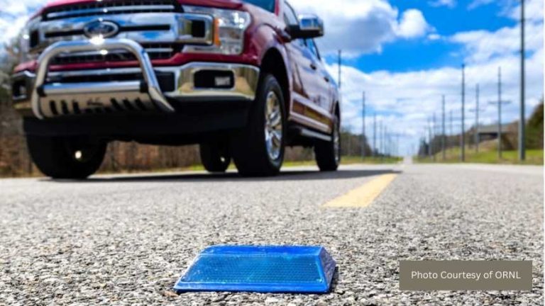 Reflective raised pavement markers can help self-driving vehicles ...