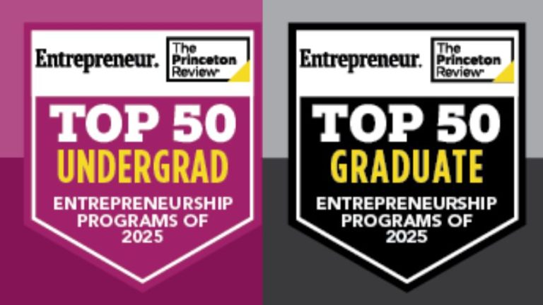 Top undergrad and grad programs for entrepreneurs announced ...